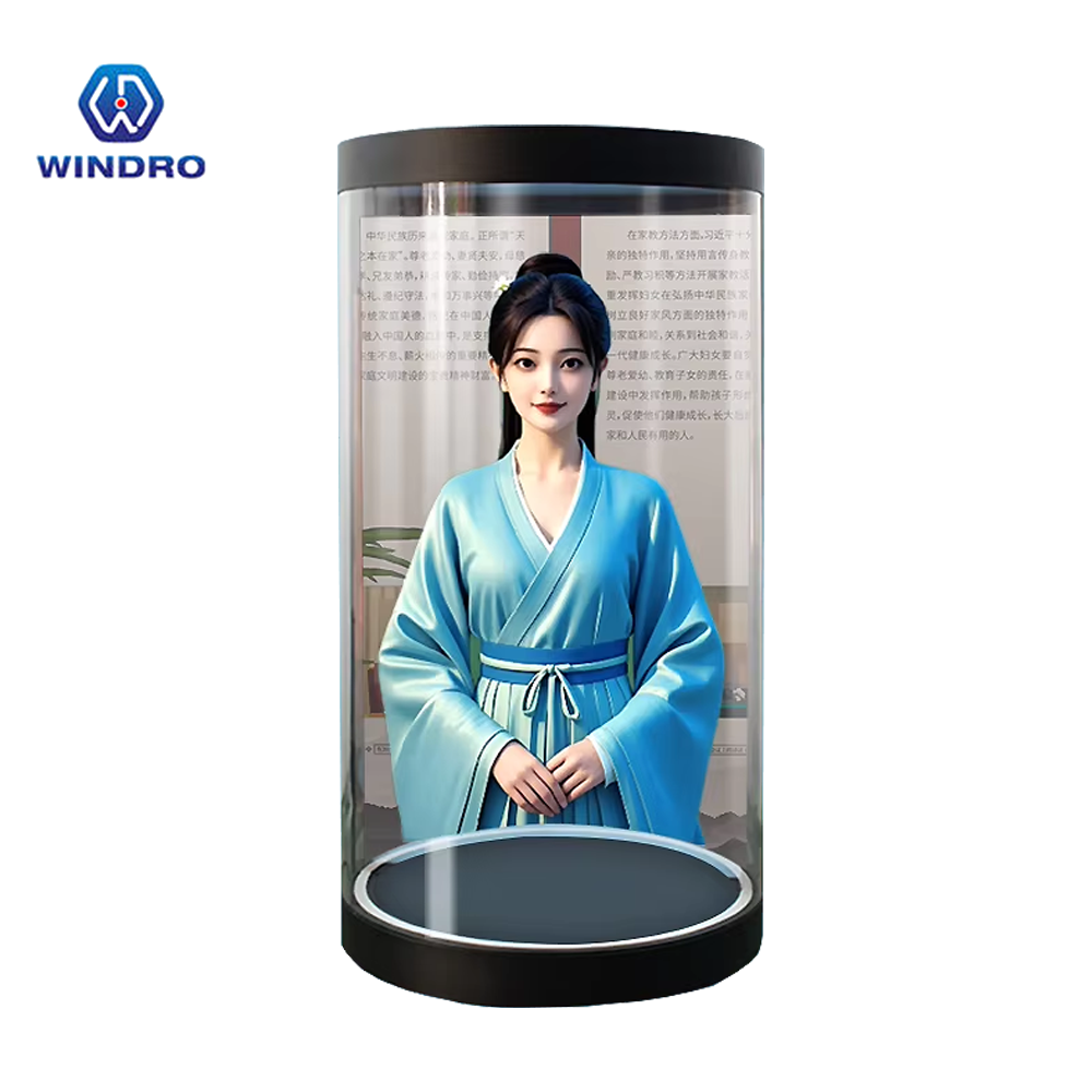 21.5" 75"interactive 3d Ai Holographic Human Display For Retail, Events ...