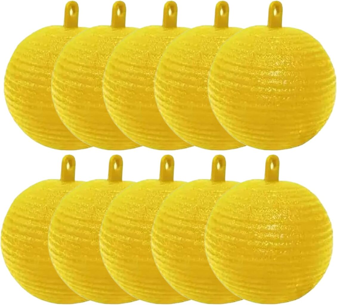 Sticky Fruit Fly Trap Ball Hanging Fly Catching Ball Sticky Glue Fly ...