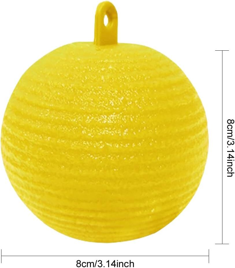 Sticky Fruit Fly Trap Ball Hanging Fly Catching Ball Sticky Glue Fly ...