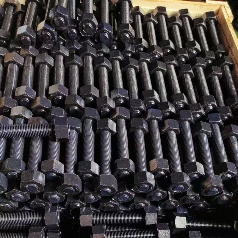 Wholesale Direct Sales Din975 Carbon Sthreaded Rod M8 Black Oxide And ...
