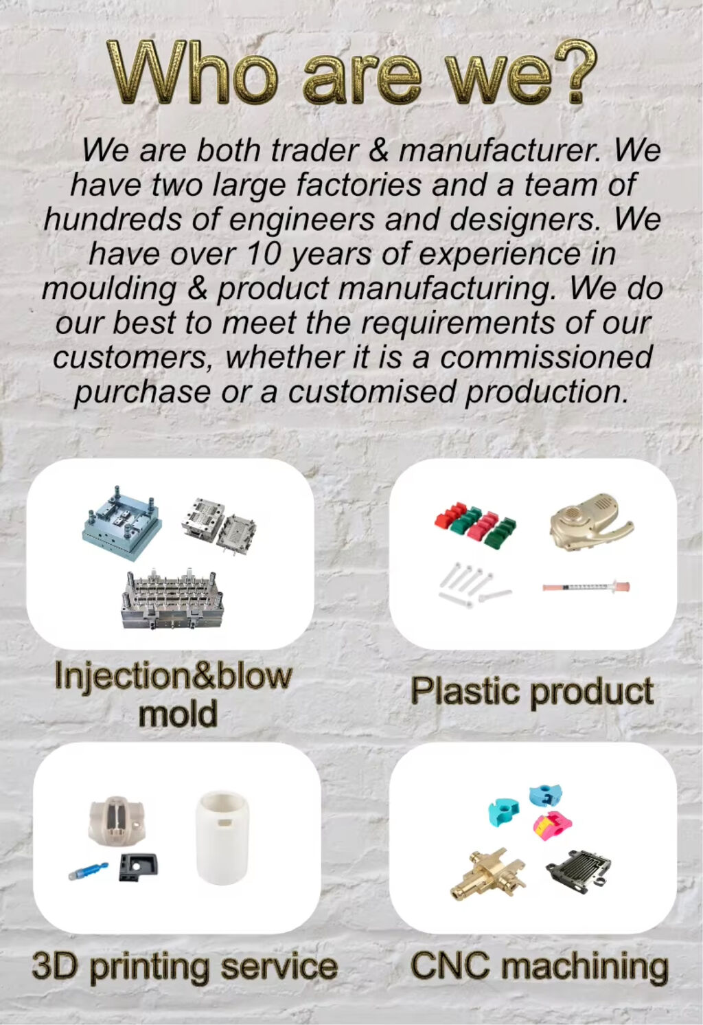 High Quality Custom Wholesale Plastic Products Plastic Parts Abs Pp Pc ...
