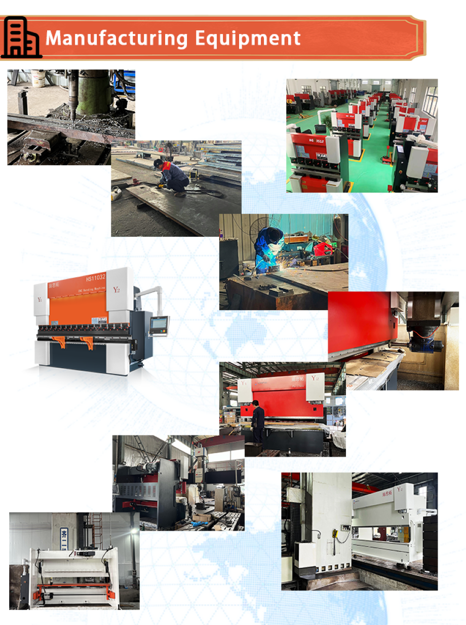 Hansituo 2025 New 220t X 4100 Cnc Hydraulic Press Brake With Da53t ...