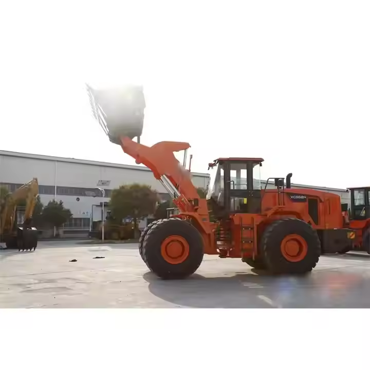 Mesin Pemindah Tanah 1.8ton Wheel Loader Baru Xg918 1.5cbm Wheel Loader ...