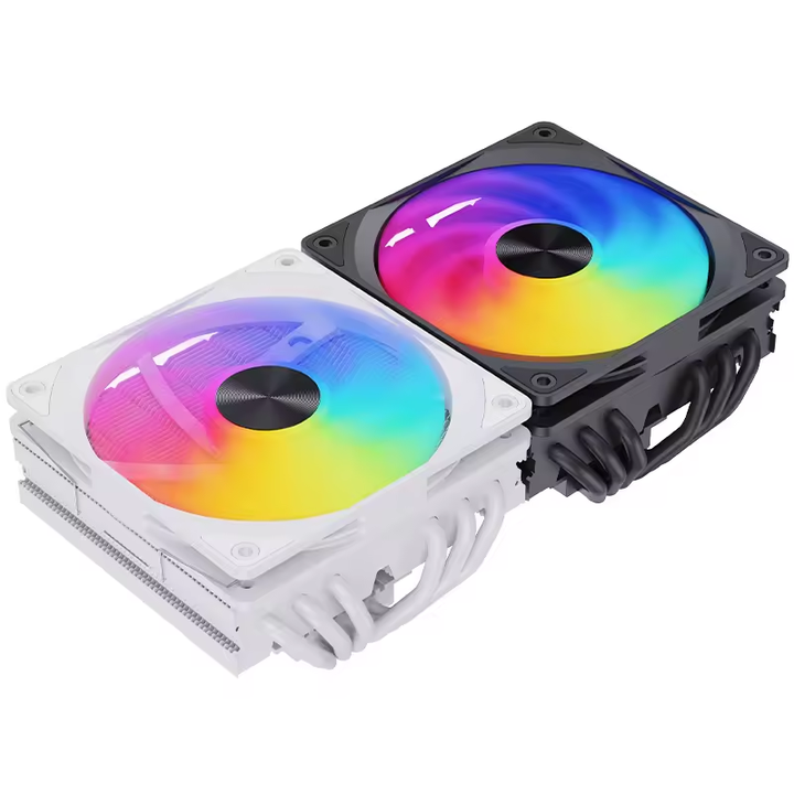 6 Rgb Led Air Cooling Fans 120mm Cpu Cooling For Amd Motherboards ...