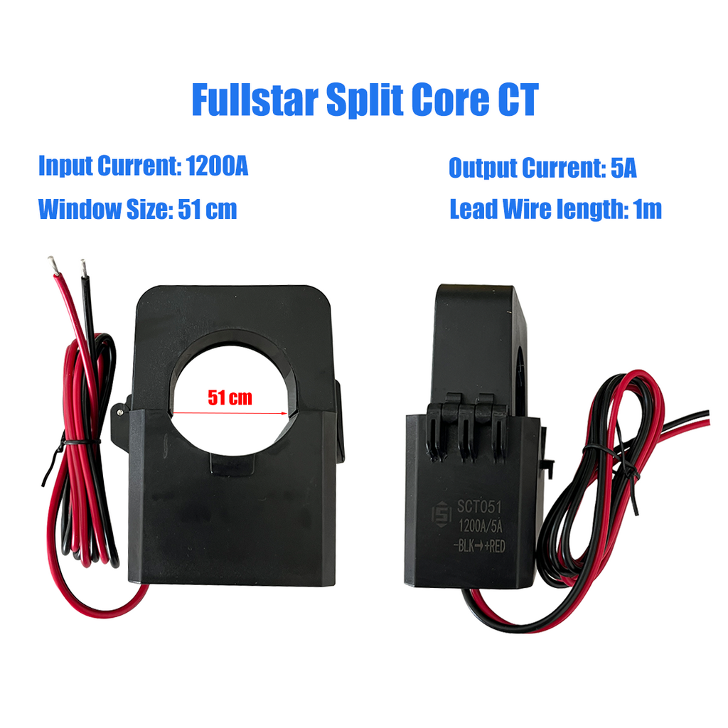 Clamp-on 50ma Output Current Transformer 0-100a Range With Enhanced ...