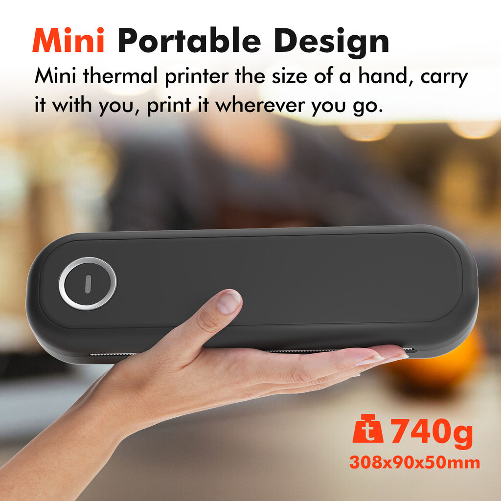 Bluetooth Label Printer A4 Portable Thermal Printer Label Maker Smart ...