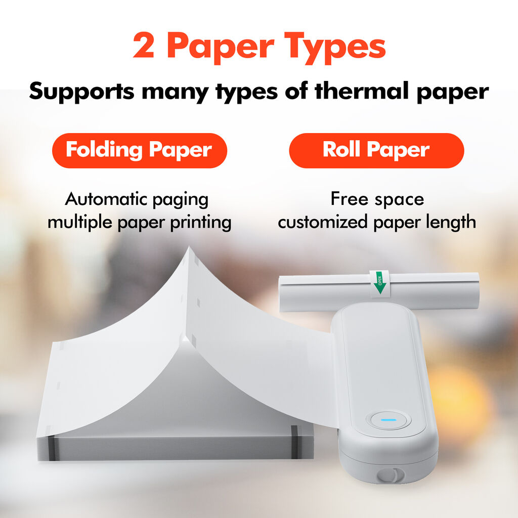 Bluetooth Label Printer A4 Portable Thermal Printer Label Maker Smart ...