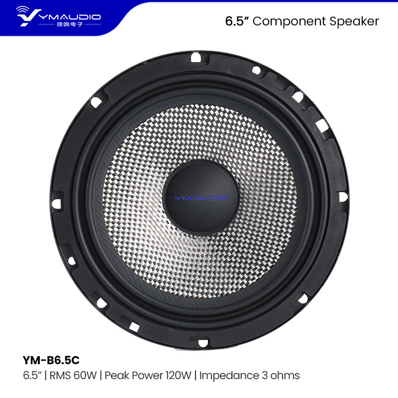 Neodymium 6.5 Inch Car Speaker With 60w Rms, 3 Ohms Impedance, And 89db ...