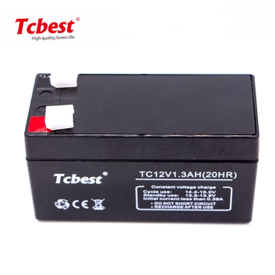 12v 1.3ah Rechargeable Sealed Lead Acid Battery For Alarm Systems And ...