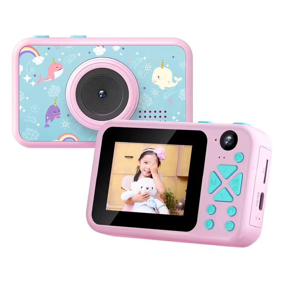 Cheap Pink Children's Camera Flash Children's Digital Camera Children ...