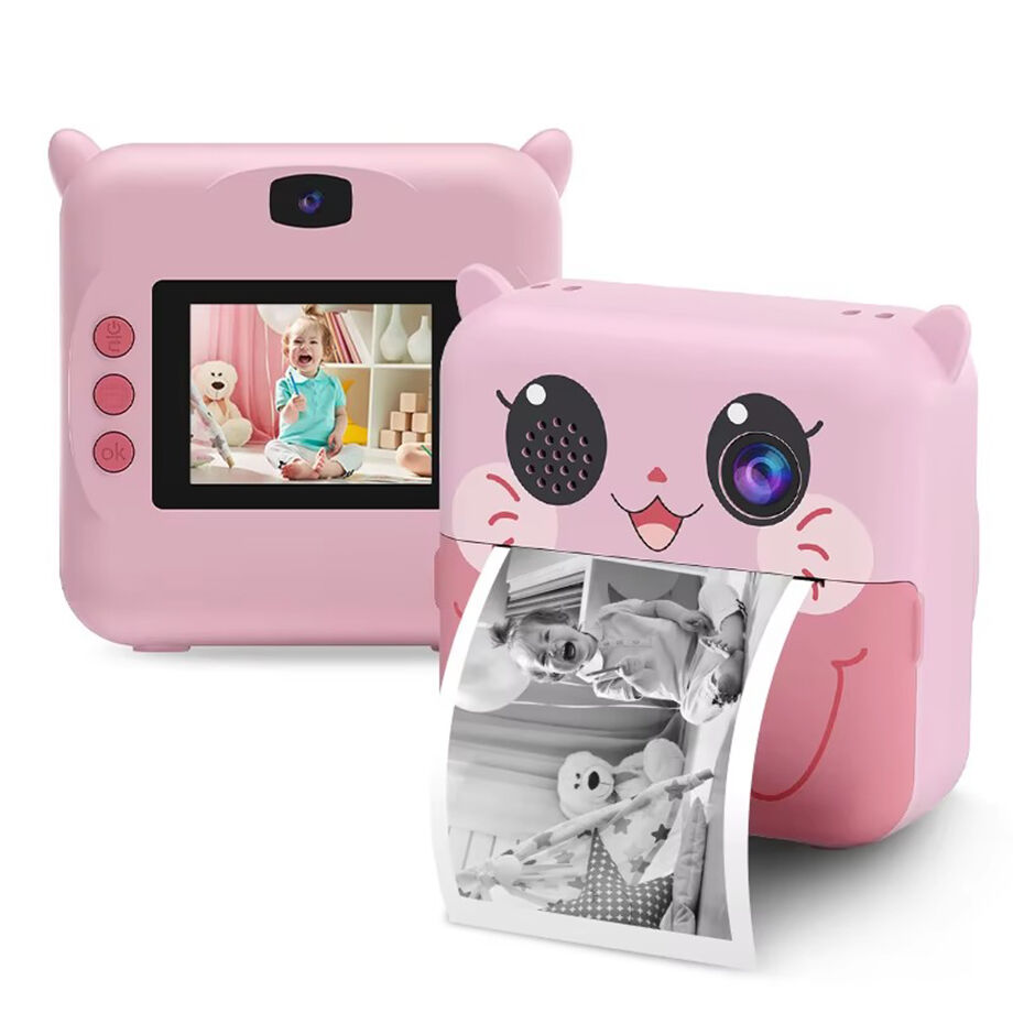 2025 Trendy Kids Gift Printing Camera Cute Dual Lens Kids Camera With ...