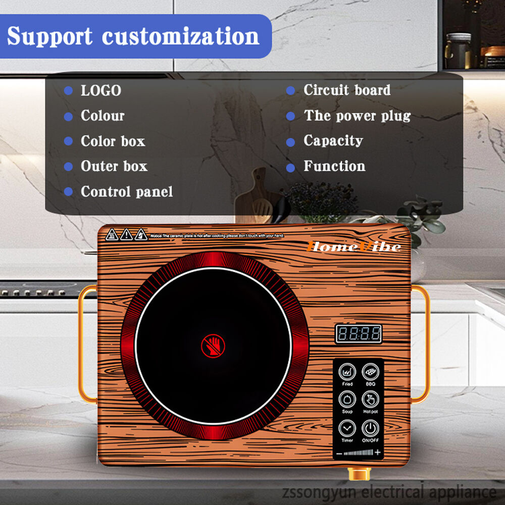 2200w/3500w Induction Hob Cooktop Infrared Cooke Electric Ceramic Stove ...