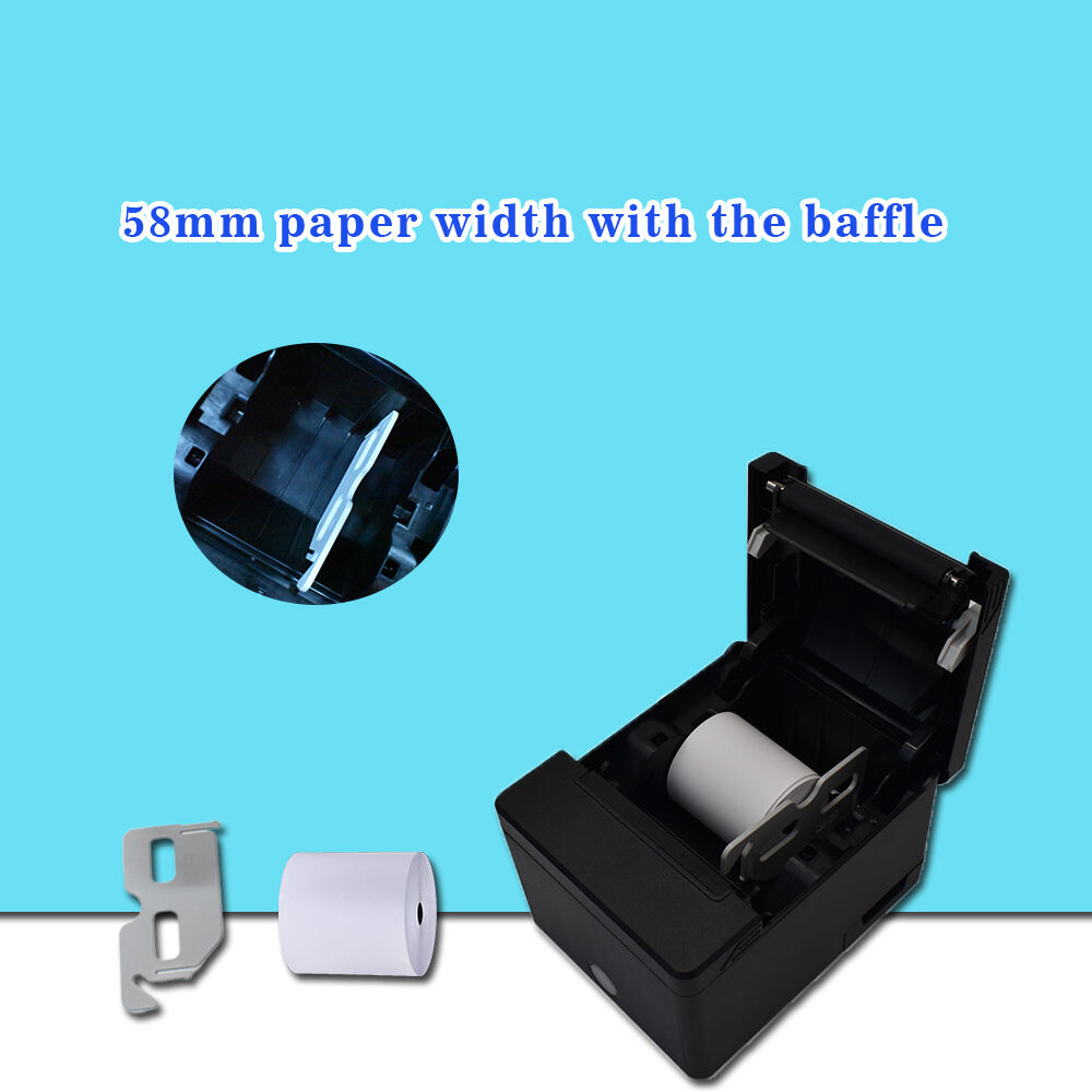Wireless 80mm Thermal Barcode Printer With Usbethernet Escpos 8267