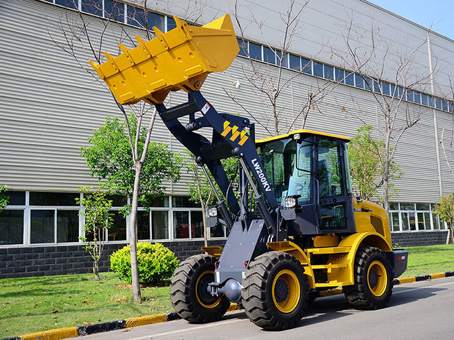 Mini Loader Merek Cina Untuk Mesin Pemindahan Tanah 3 Ton Lw300fn Wheel ...