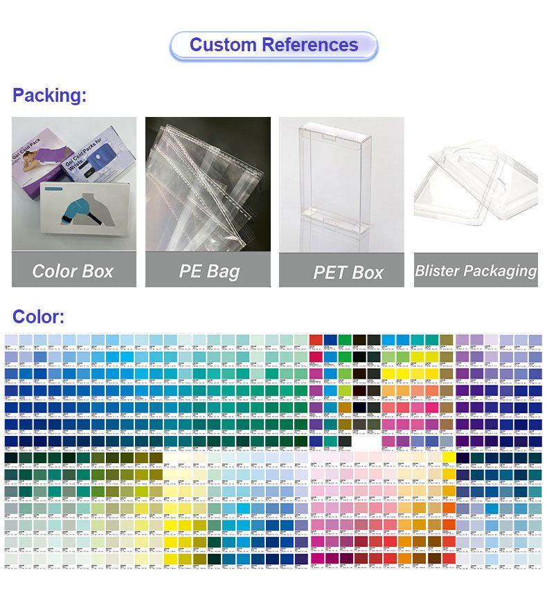 Custom Portable Reusable Soft Square Sap Material Gel Ice Pack Hand ...