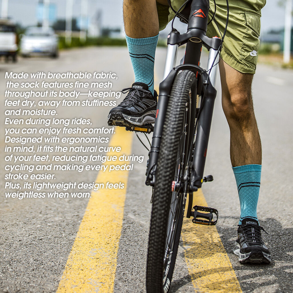 Night Running & Cycling Socks With Reflective Technol, Zoned ...
