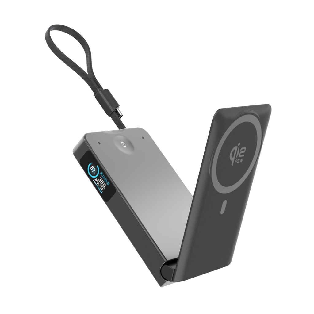 Ccc Certification 10000mah 25w Wireless Power Bank Qi2.2 Semi-solid ...