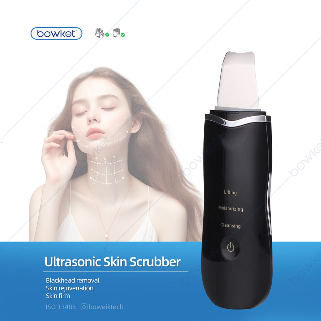 Bowket Rechargeable Ultrasonic Skin Scrubber The Ultimate Solution To ...