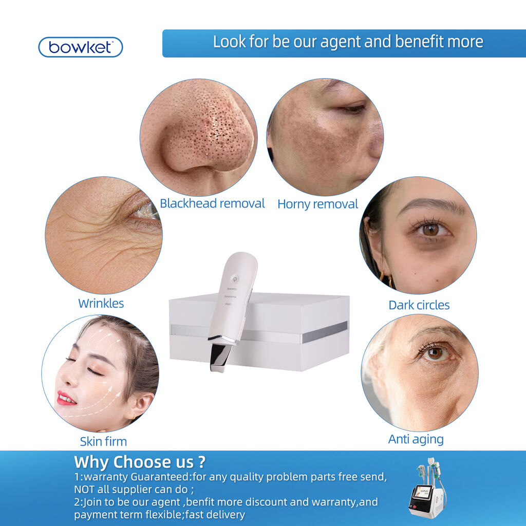 Bowket Rechargeable Ultrasonic Skin Scrubber The Ultimate Solution To ...