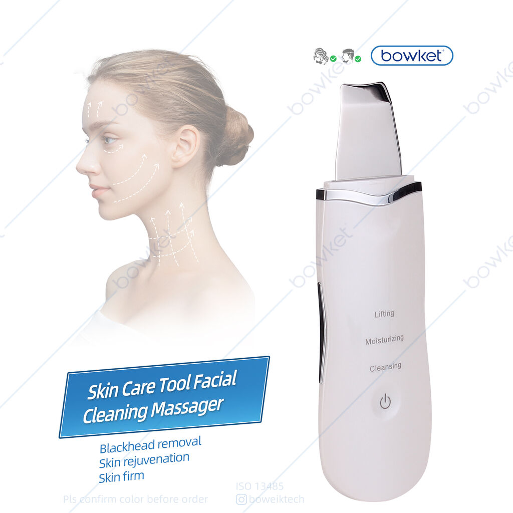 Bowket Rechargeable Ultrasonic Skin Scrubber The Ultimate Solution To ...