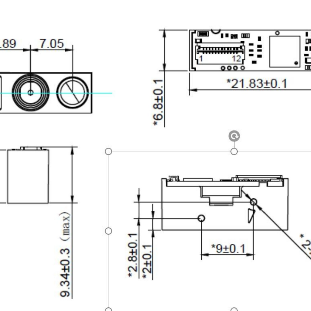Manufacturer Ad326 1.2g With Cmos Camera Embedded 1d 2d Barcode Qr Code ...