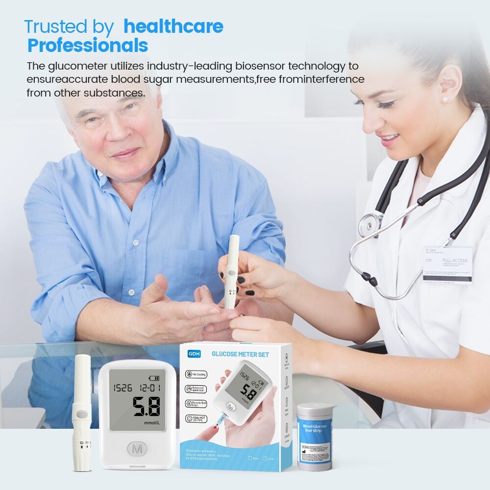 Compre Medidor De Glucosa En Sangre Para Uso Doméstico Para Pruebas De ...