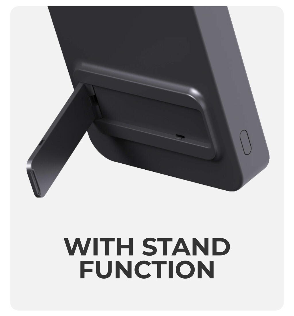 Ultra-slim 5000mah Magnetic Wireless Charger Power Bank | 22.5w Super ...
