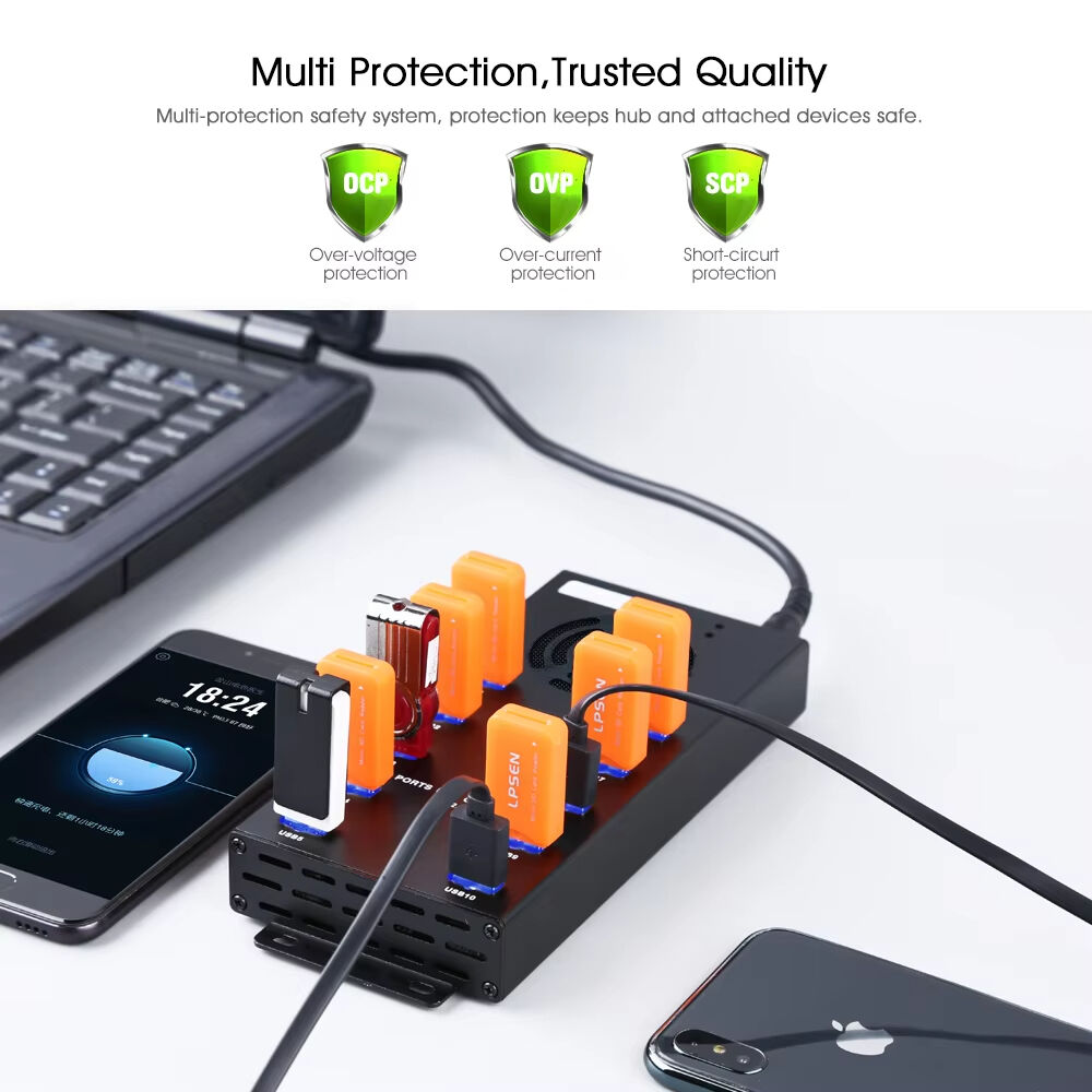 Wholesale, Distributor, B2b: Sipolar A-400 120w 10-port Usb 2.0 Hub ...