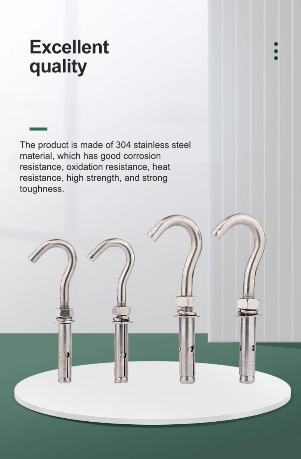 304 Stainless Steel Expansion Hook - China Wholesale Expansion Hook $0. ...