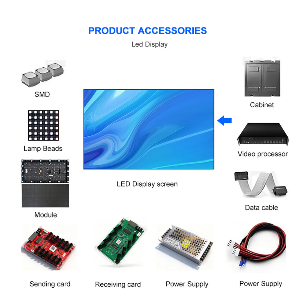 Layar Led Sewa Dinding Video Iklan Yang Dipasang Di Jalan Rak Display ...