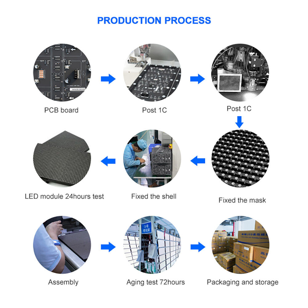 Layar Led Sewa Dinding Video Iklan Yang Dipasang Di Jalan Rak Display ...