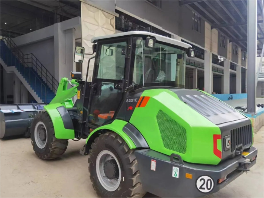 Hot Selling 820te 2 Ton Electric Wheel Loader With 1.2cbm Bucket ...