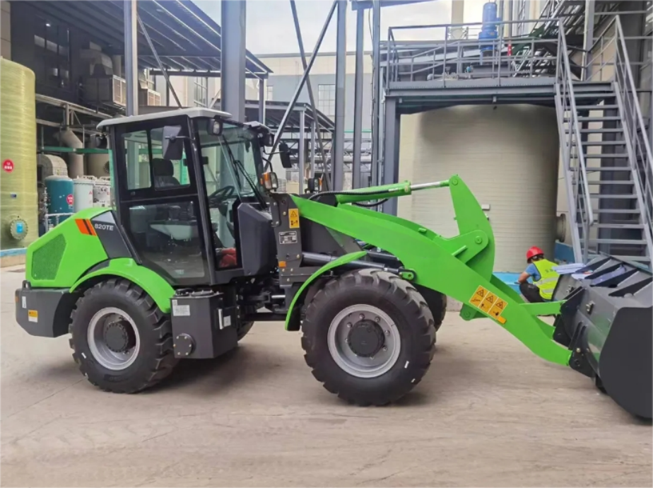 Hot Selling 820te 2 Ton Electric Wheel Loader With 1.2cbm Bucket ...