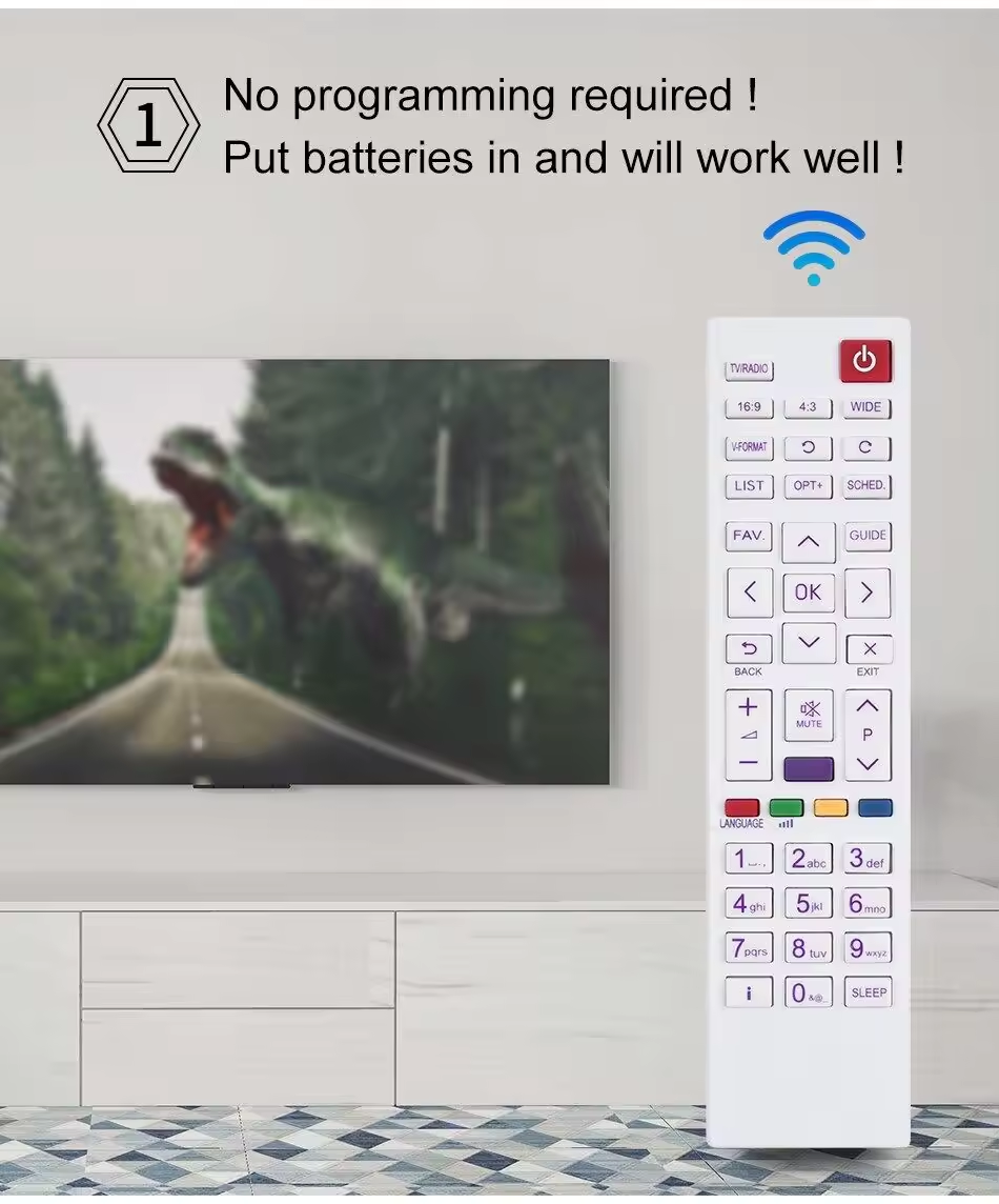 42-key Ir/ble/rf Smart Remote Control With Enhanced Protocol For ...