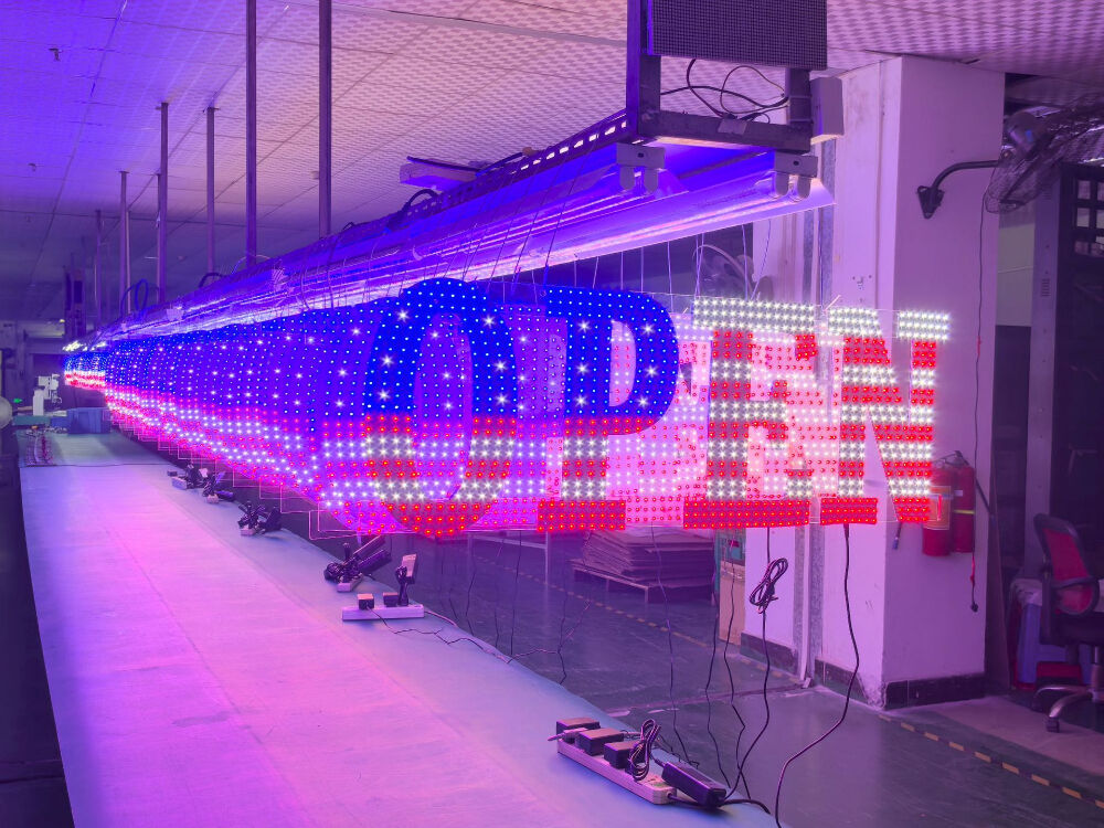 Customized Led Sign Board Led Light Signs - Custom Logo Sign Board With ...