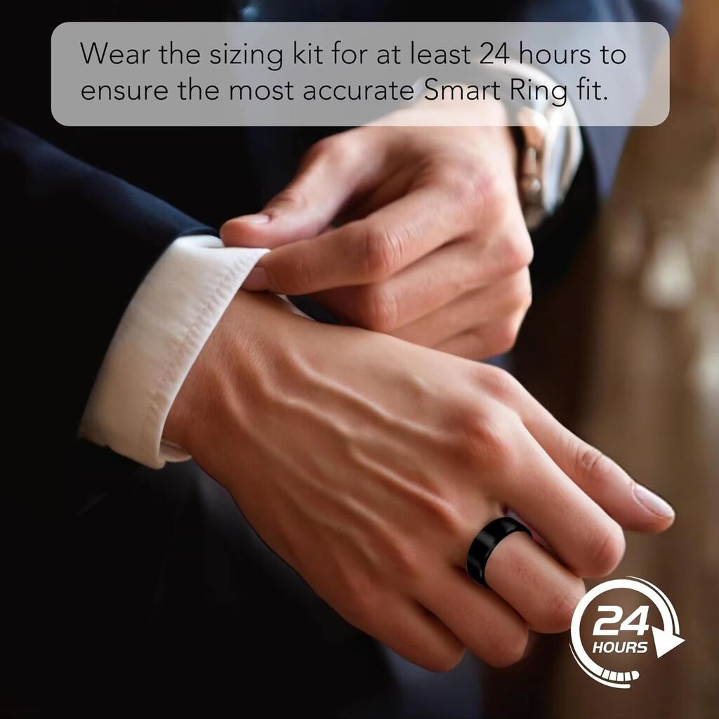 Custom Setting Measure Finger Gauge Size Rings Set Ring Sizer Kit Tool For Smart Ring - Buy ...