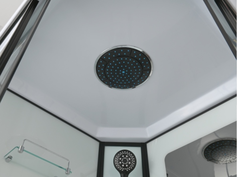 Bulk Buy China Wholesale Pentagonal Black Border Luxury Shower Room ...
