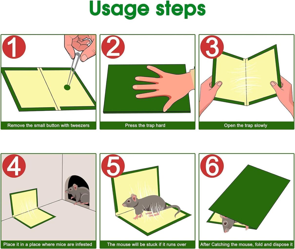 Buy China Wholesale Large Mouse Trap, Heavy-duty Non-toxic Glue Trap ...