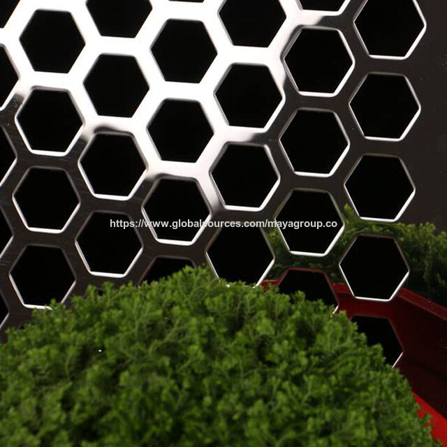 Bulk Buy China Wholesale Stainless Steel Perforated Sheet 5wl Finish ...