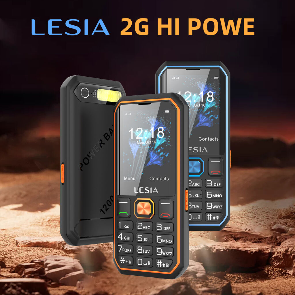 Rugged 2g Multi -feature Phone With 12000mah Battery, Power Bank ,fm ...