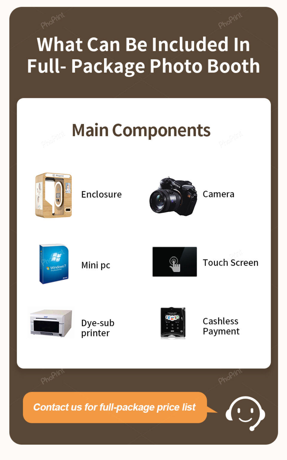 Selfie Photobooth Kiosk Korean Style Photo Booth Machine With Optional ...