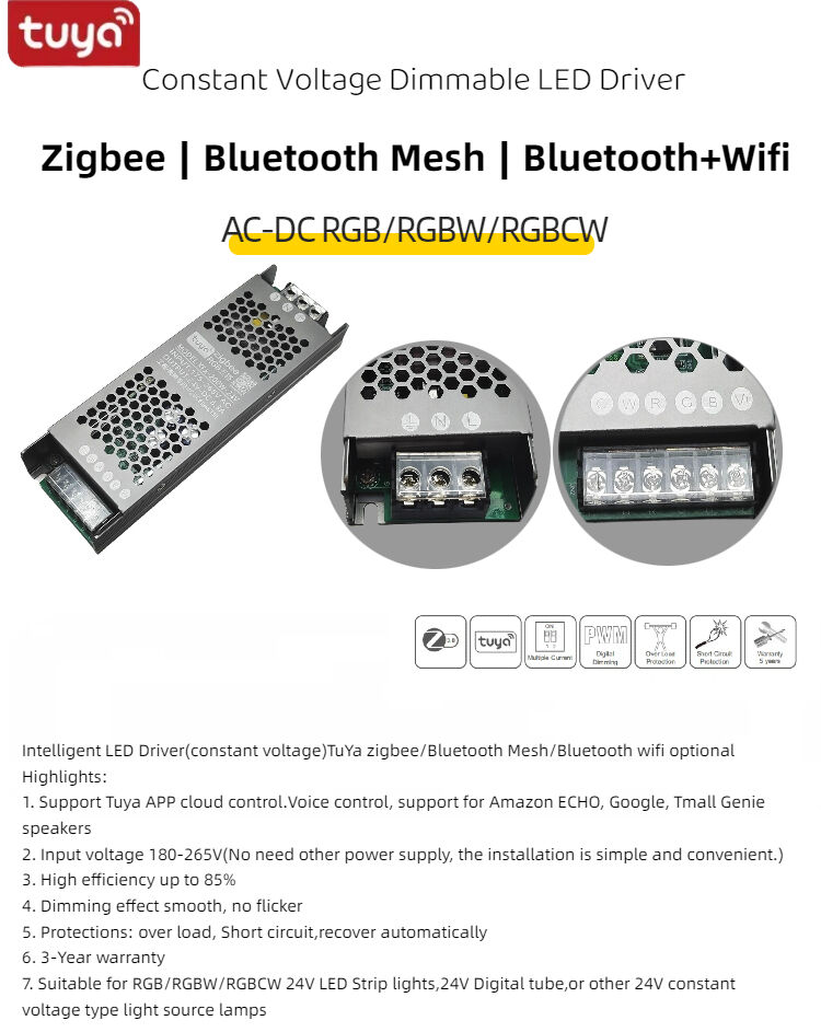 Buy China Wholesale Tuya Zigbee Smart Led Drivers Dim&tunable White Ble ...