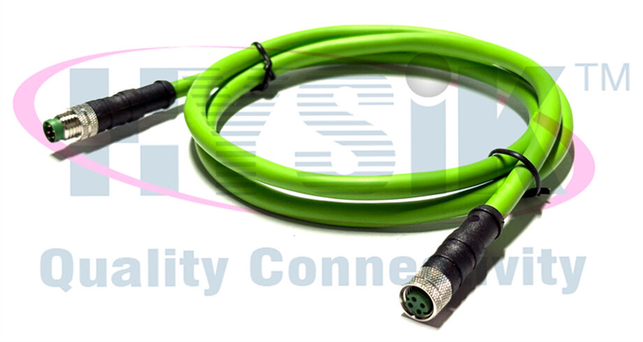 Bulk Buy China Wholesale Right Angle M8 4-pin Push-pull Male To Female ...