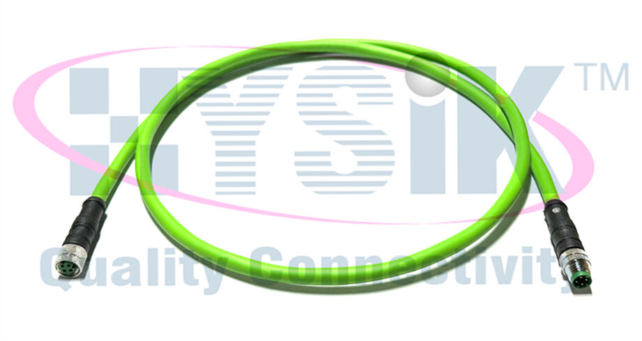 Bulk Buy China Wholesale Right Angle M8 4-pin Push-pull Male To Female ...