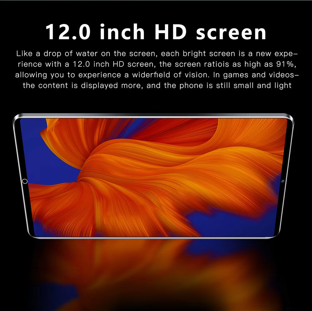 Tablet 12 Inch, 2026 Android 12 Tablets, 16gb+1tb, 10-core Tablet With ...