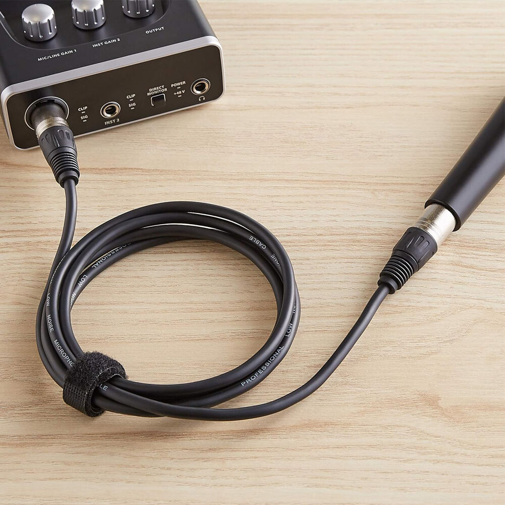 Hifi 3-pin Xlr Gold-plated Aluminum Foil Shielded Bare Copper Conductor ...
