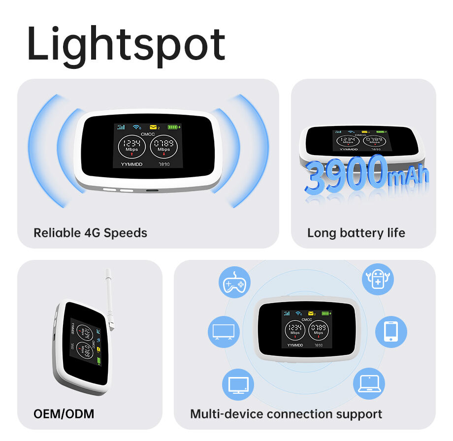 Compre Jimi Router Ranura Para Tarjeta Sim Universales Mifi 3900mah 4g ...
