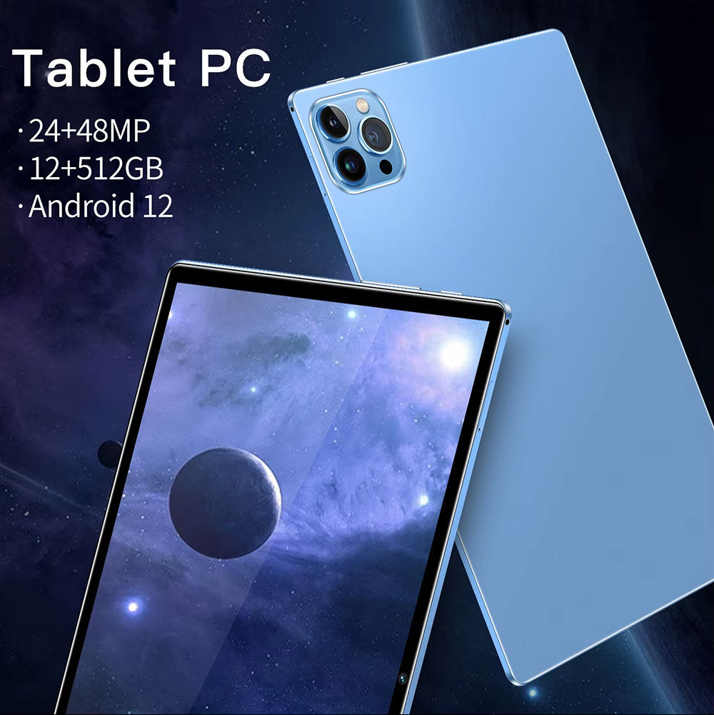 Tablet 10.1" Android 12 Tablet With Octa-core Processor 12gb Ram 512gb ...