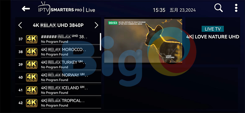 Achetez en gros Serveur Iptv Promax Cobra 4k Ott Panneau De Revendeur D ...