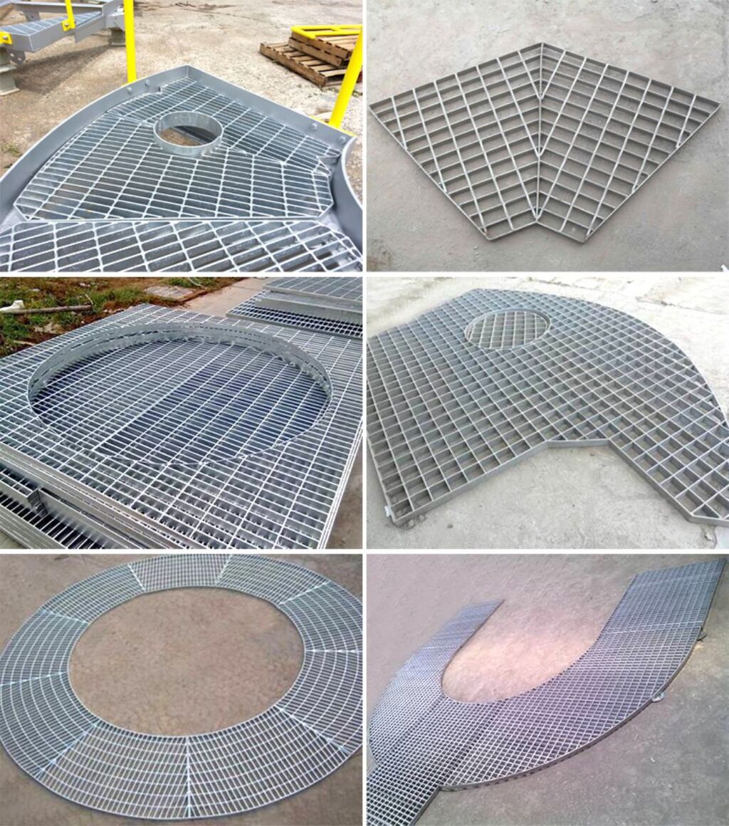 Steel Grating Floor For Industrial Walkway Platform, Heavy Duty Metal ...
